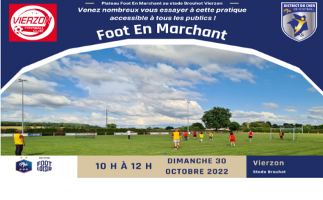 Plateau Foot En Marchant à Vierzon – DISTRICT DU CHER DE FOOTBALL